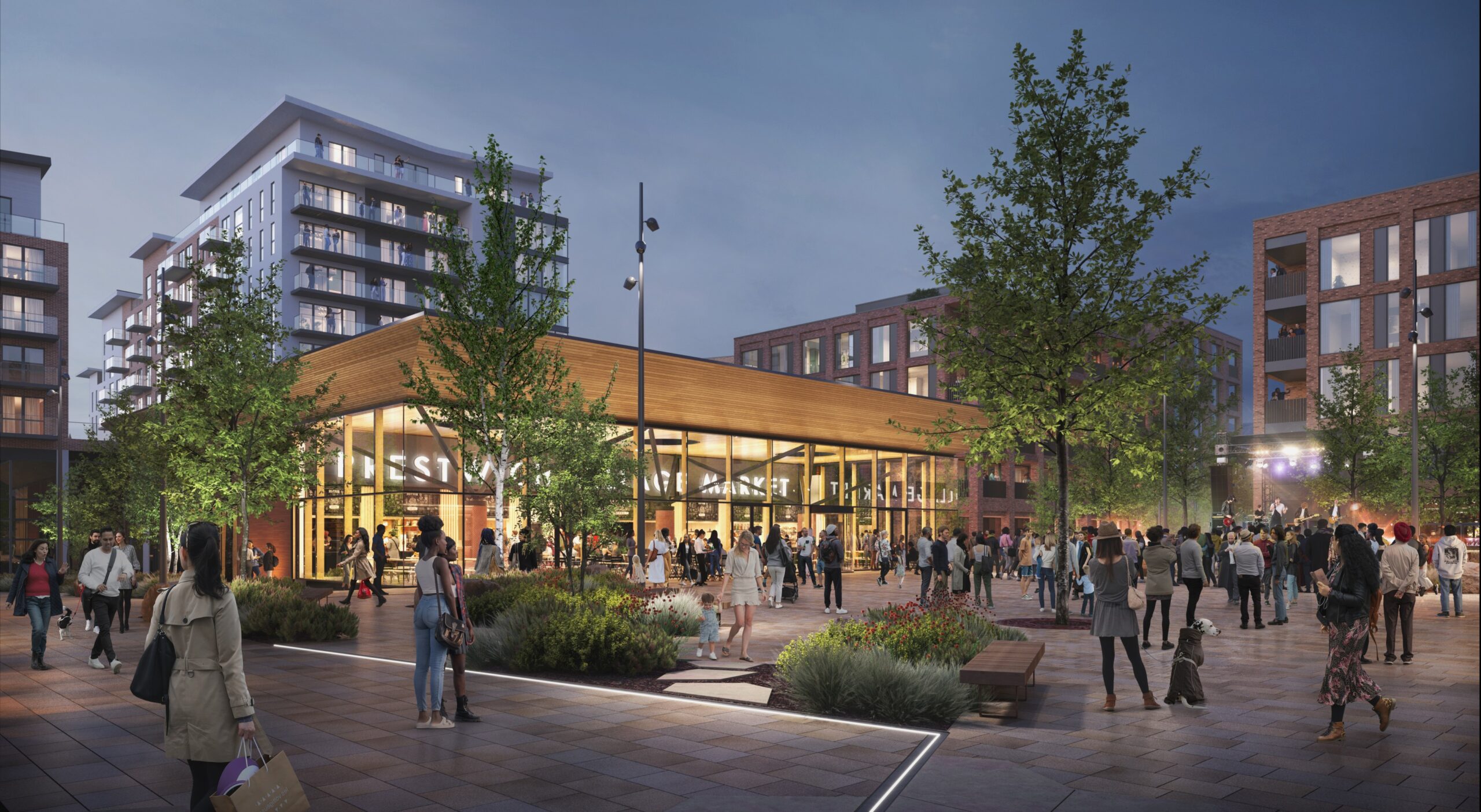 Plans submitted for 'landmark' £100m regeneration of Prestwich