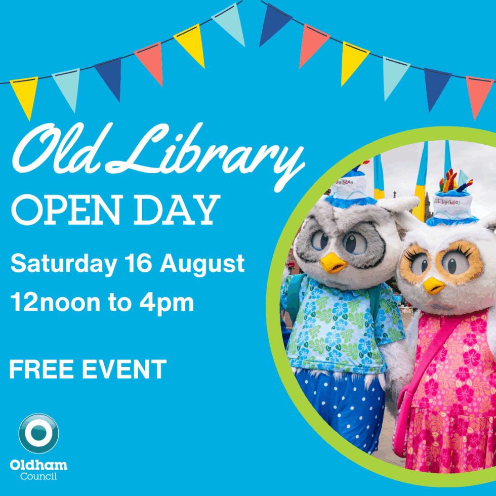 Oldham's newly restored Old Library hosts special family open day
