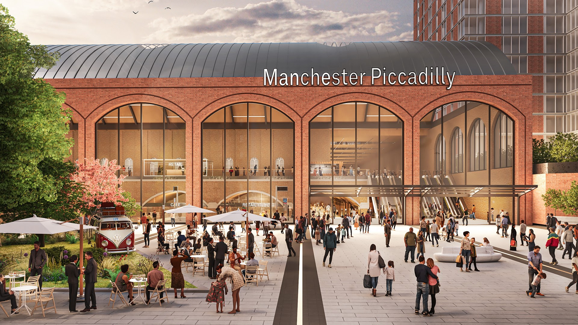 Proposals for new Manchester-Liverpool railway line and Piccadilly ...