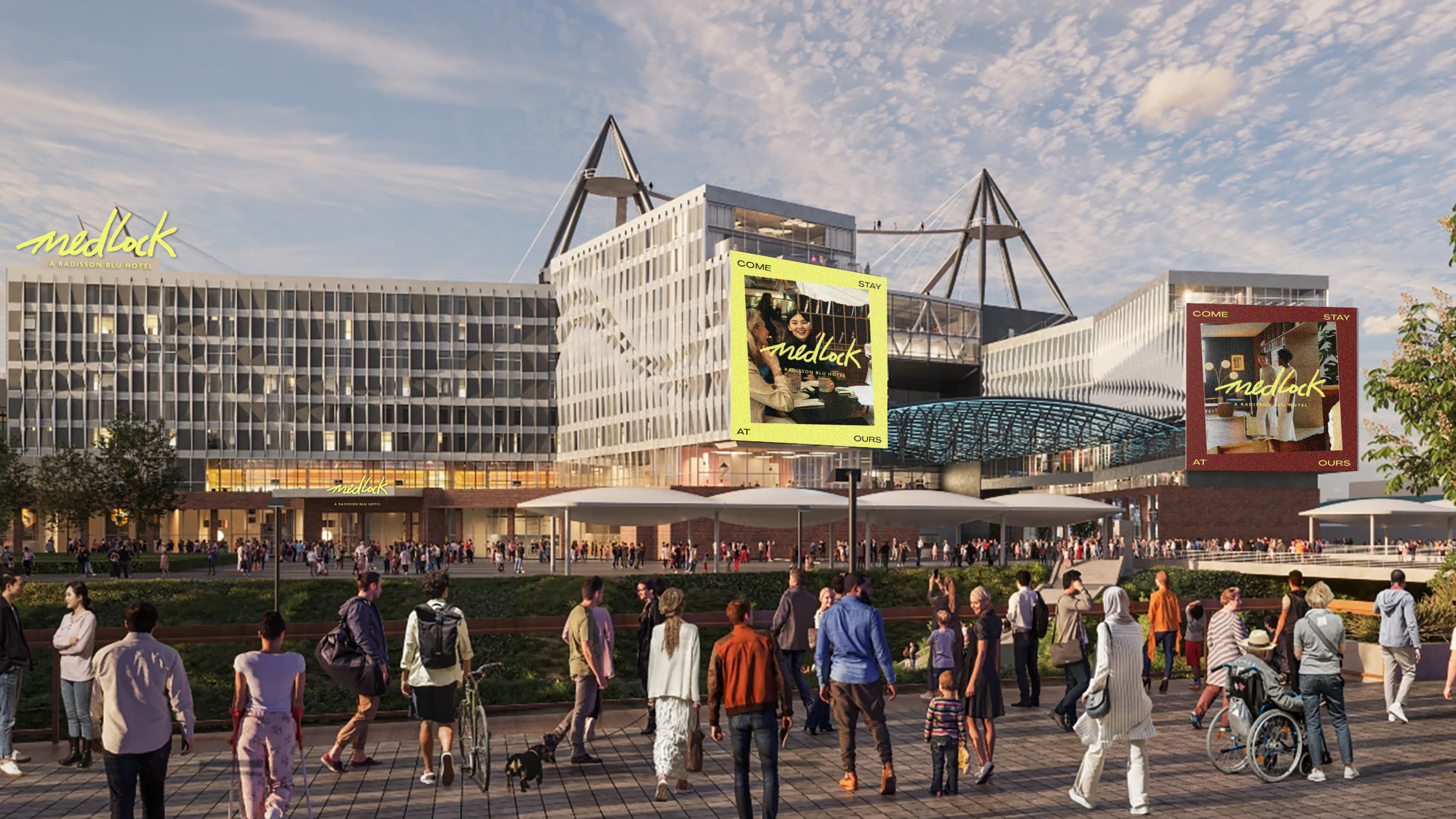 The Medlock: New images of Manchester City & Radisson Blu Hotel revealed